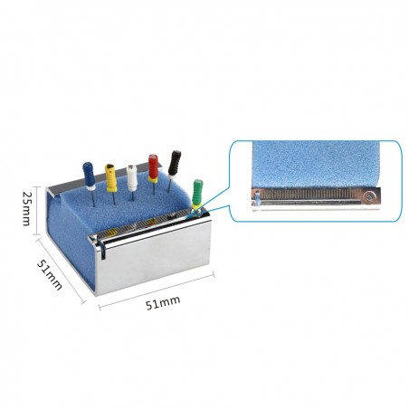 US$14.17-endo file colors Endo cusion holder ESH08