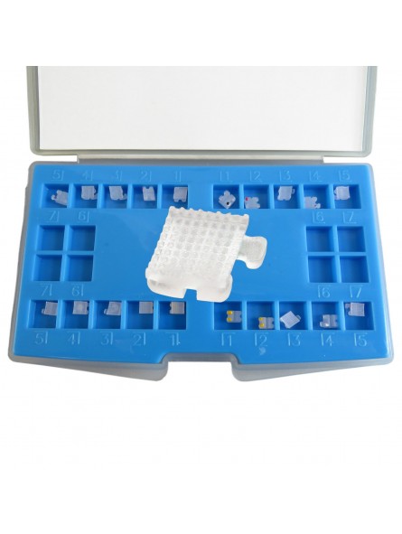 US$ 25 ceramic brackets Easyinsmile Roth Orthodontic Mesh base Ceramic ...