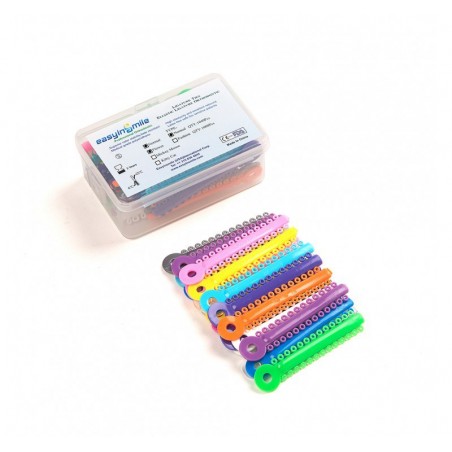 US$12 - ligas elasticas EASYINSMILE DENTAL ORTODONCIA ABRAZADERA TIES ...