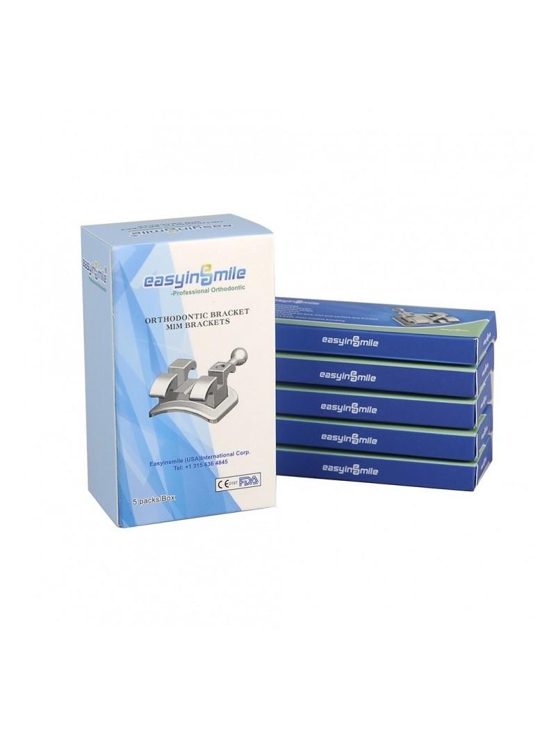 US$ 25 Easyinsmile Edgewise Orthodontic Metal Bracket metal braces ...