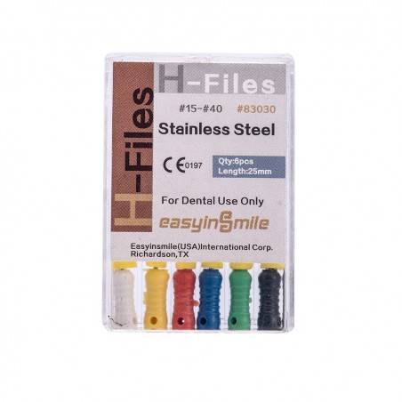US$ 14.99 - 10Packs Endo H Files EASYINISMILE Dental Endo Hand Use H ...