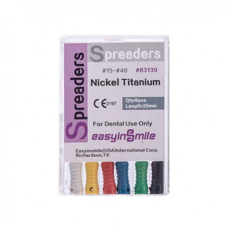 US$14.98-5Packs EASYINSMILE Dental NITI Spreader Files Endo Finger ...