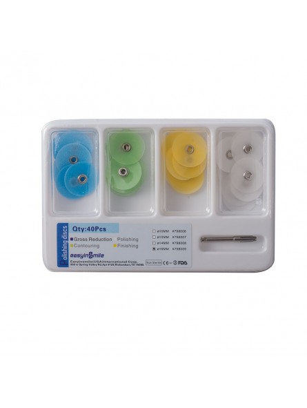 US$9.88- EASYINSMILE Dental Polishing Disc Assorted Abrasive Kit ...