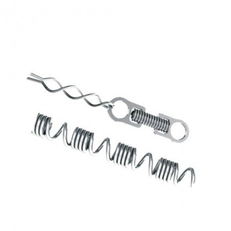 EASYINSMILE 10Pcs Dental NITI Close Coil Spring Orthodontic Closed Coil ...