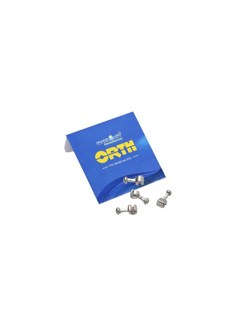 EASYINSMILE Dental Orthodontic Crimpable Hooks Sliding/Spiral Cross ...
