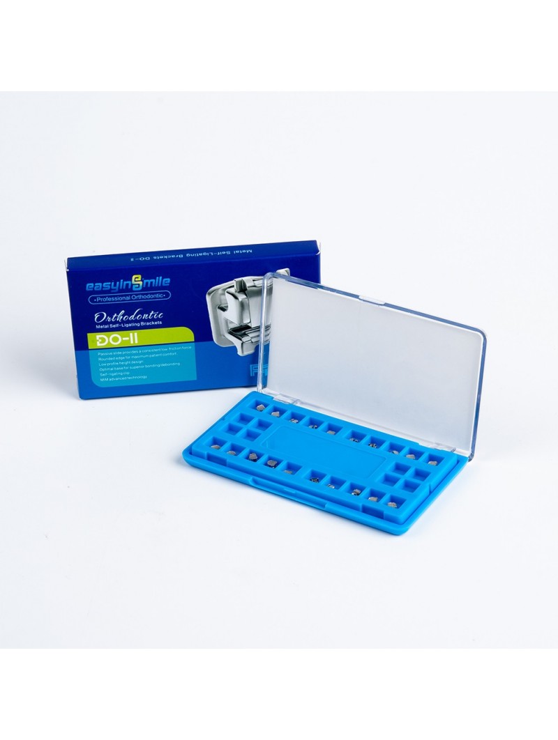 EASYINSMILE Dental Orthodontic Metal Bracket Self-ligating MINI Braces ...