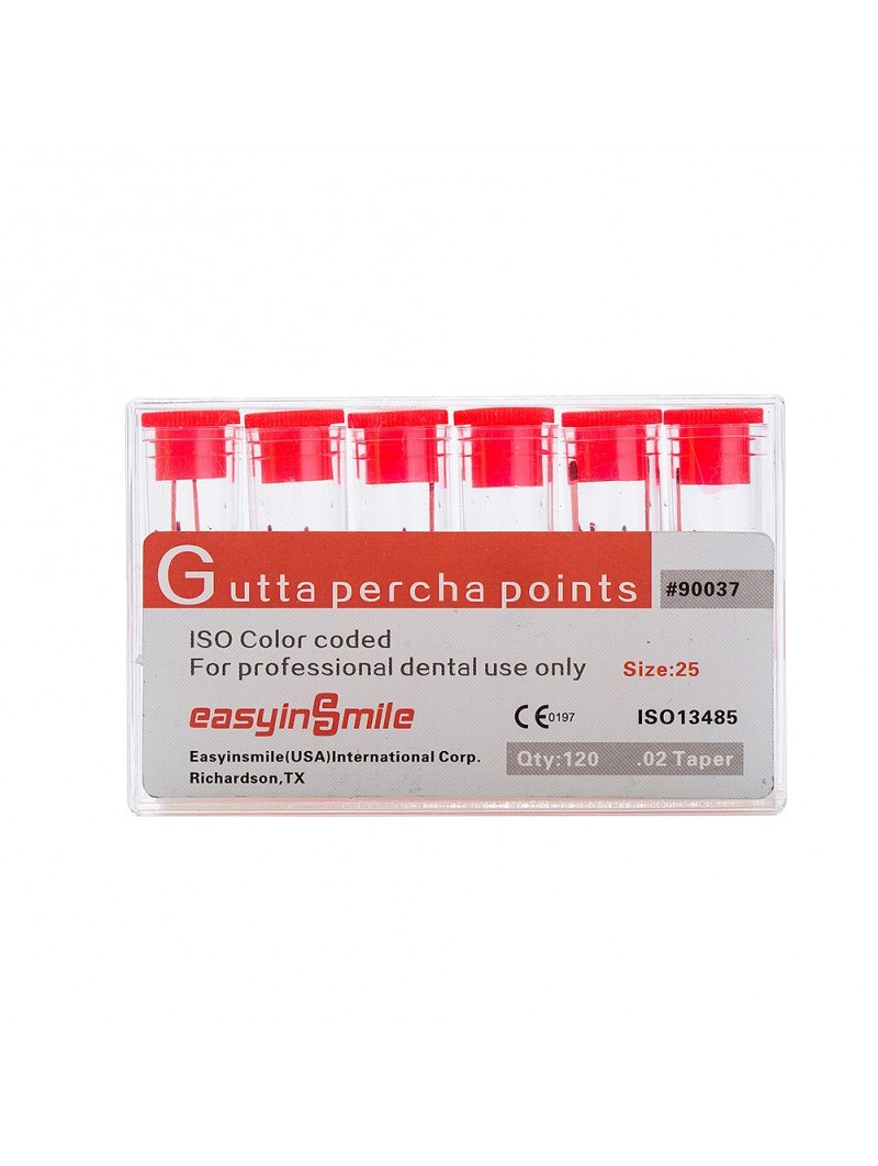 Dental Gutta Percha Points Easyinsmile 3Box Gutta Percha Points 02/04 ...
