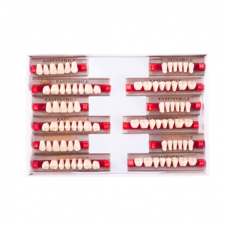Dental Denture Acrylic Resin Teeth Full Set /Anterior /Posterior Shade ...