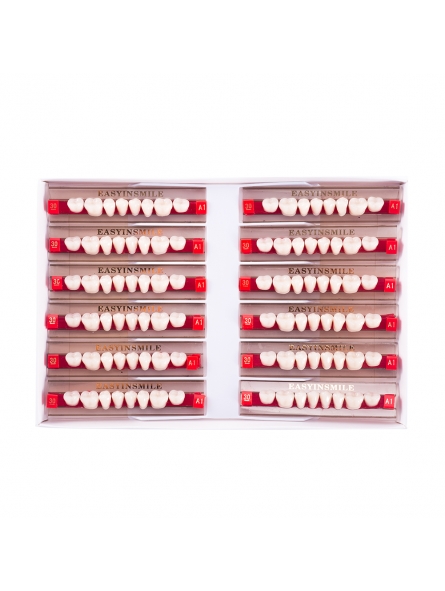 Dental Denture Acrylic Resin Teeth Full Set /Anterior /Posterior Shade ...