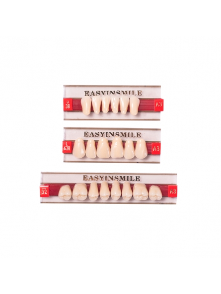 Dental Denture Acrylic Resin Teeth Full Set /Anterior /Posterior Shade ...