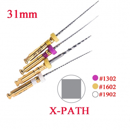 4Pcs/pack Dental Endo NITI Files X-Path Rotary Files Glide Path For ...