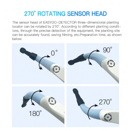 Dental Implant Locator EASYINSMILE Wireless Surgical Implant Abutment ...