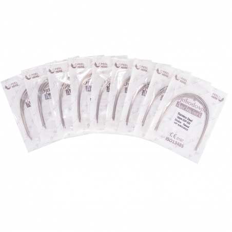 Easyinsmile Dental Orthodontic Arch Wire Stainless Steel Nature Form ...