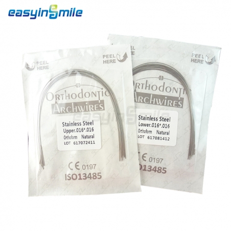 Easyinsmile Dental Orthodontic Arch Wire Stainless Steel Nature Form ...