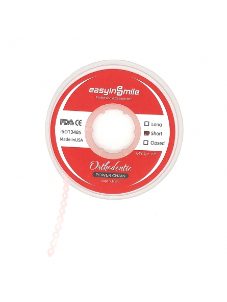 Easyinsmile Dental Orthodontic Power Chain Super Elastic Rubber Band ...