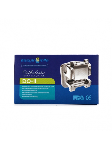 Easyinsmile 100Packs Dental Brackets Self ligating Passive Braces Roth ...