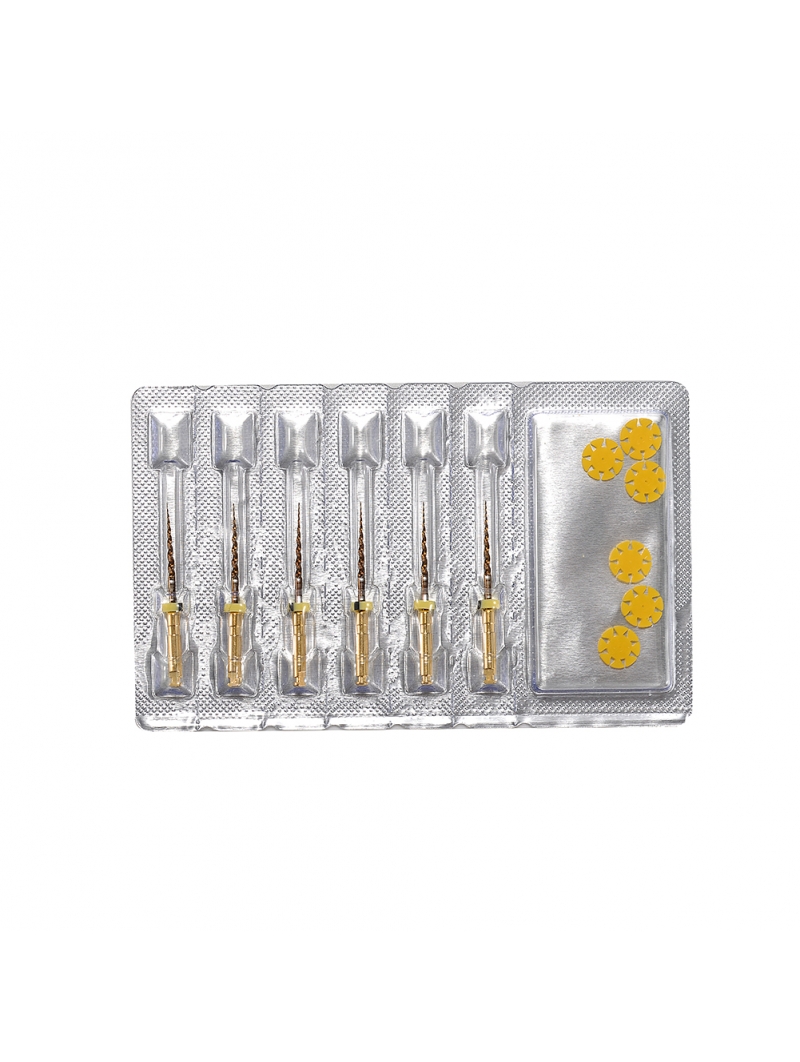 Easyinsmile 400Packs Endodontic Dental Endo Files X-Pro Gold Taper ...