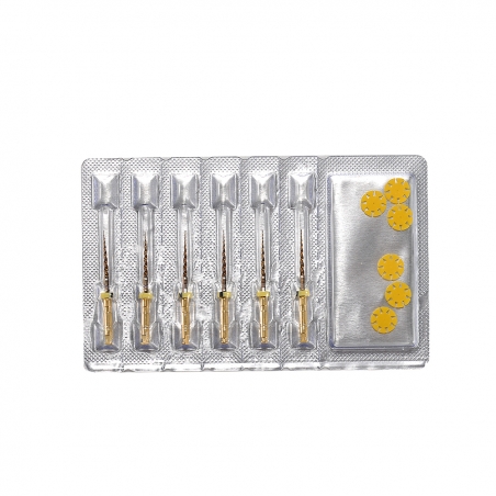 Easyinsmile 400Packs Endodontic Dental Endo Files X-Pro Gold Taper ...