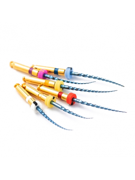 Easyinsmile Dental Endo Niti Rotary Files X3-Taper Blue Max Tips SX-F3 ...