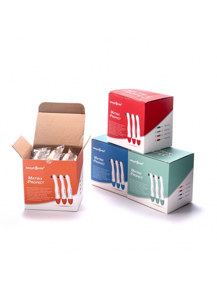 Easyinsmile 100Packs Dental Endodontic Pro Matrix Bands Curved&Standard ...