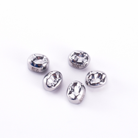 Easyinsmile 48 Size 300/pk Dental Kids Crown Stainless Steel Molar ...