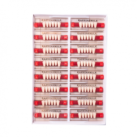 Easyinsmile 84/96Pcs Dental Denture Acrylic Resin Teeth DIY False Full ...