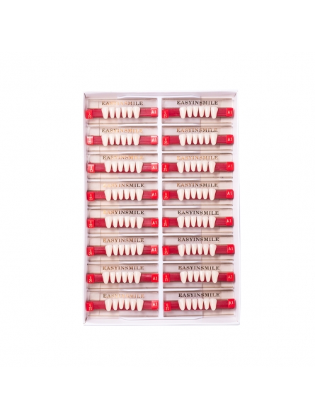 Easyinsmile 84/96Pcs Dental Denture Acrylic Resin Teeth DIY False Full ...