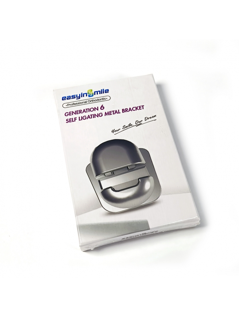Easyinsmile Dental Orthodontic Metal Bracket Ortho Spherical Self ...