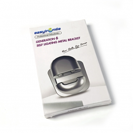 Easyinsmile Dental Orthodontic Metal Bracket Ortho Spherical Self ...