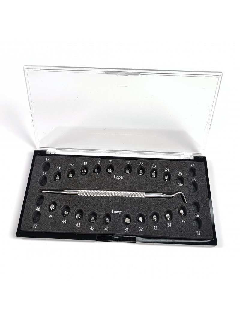 Easyinsmile Dental Orthodontic Metal Bracket Ortho Spherical Self ...