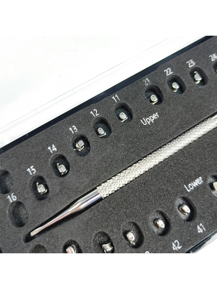 Easyinsmile Dental Orthodontic Metal Bracket Ortho Spherical Self ...