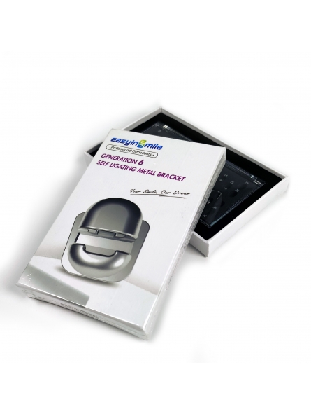 Easyinsmile Dental Orthodontic Metal Bracket Ortho Spherical Self ...