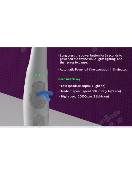 Easyinsmile Dental Endo Sonic Activator Mini Head Ultra Sonic 45Tips ...