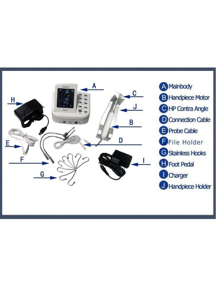US$559-reciproc vdw Easyinsmile JoySmart Endo Motor mit Apex-Locator Behandlung Endodontie ...